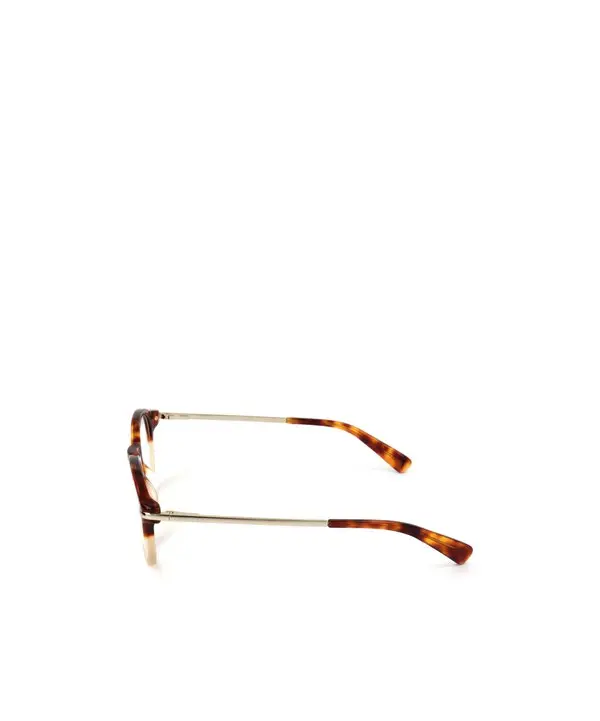 Longchamp Oval Frame Eyeglasses - Brown