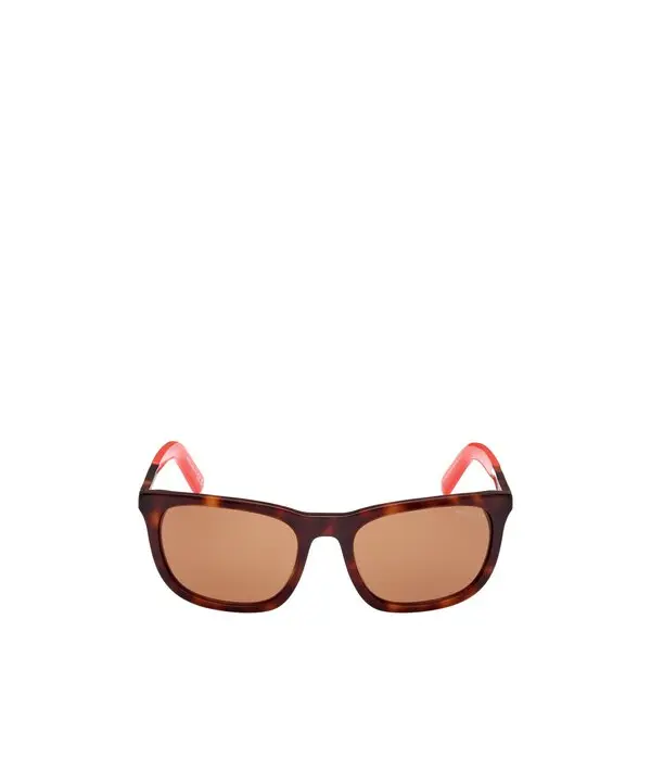 Moncler Kolligian Sunglasses With Logo Detail - Pink