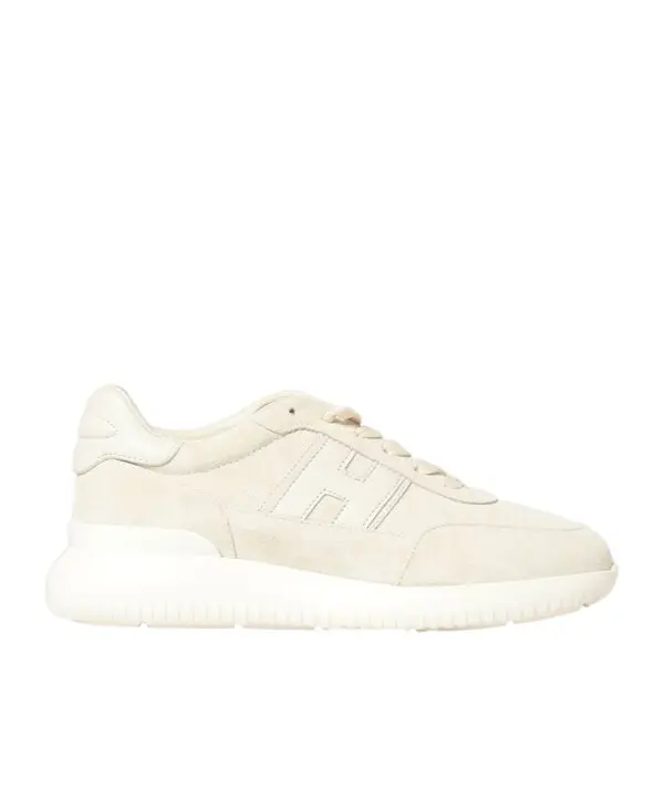 Hogan Logo Detail Sneakers - White