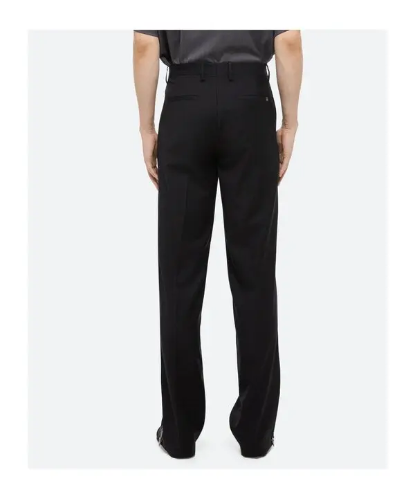 Helmut Lang Zip Detail Pleated Trousers