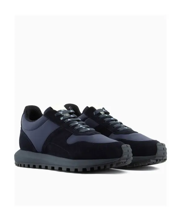 Emporio Armani Tie Low-top Sneakers