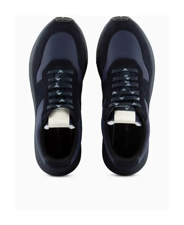 Emporio Armani Tie Low-top Sneakers