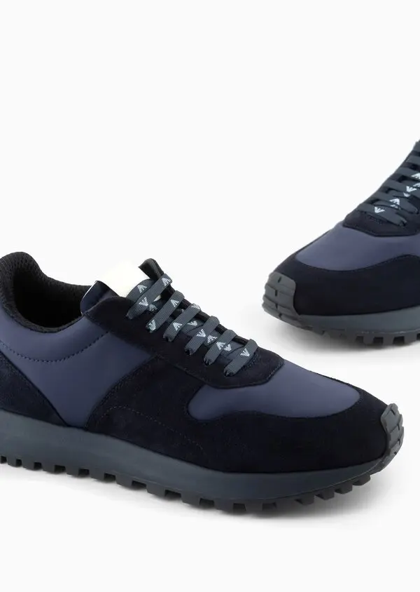 Emporio Armani Tie Low-top Sneakers