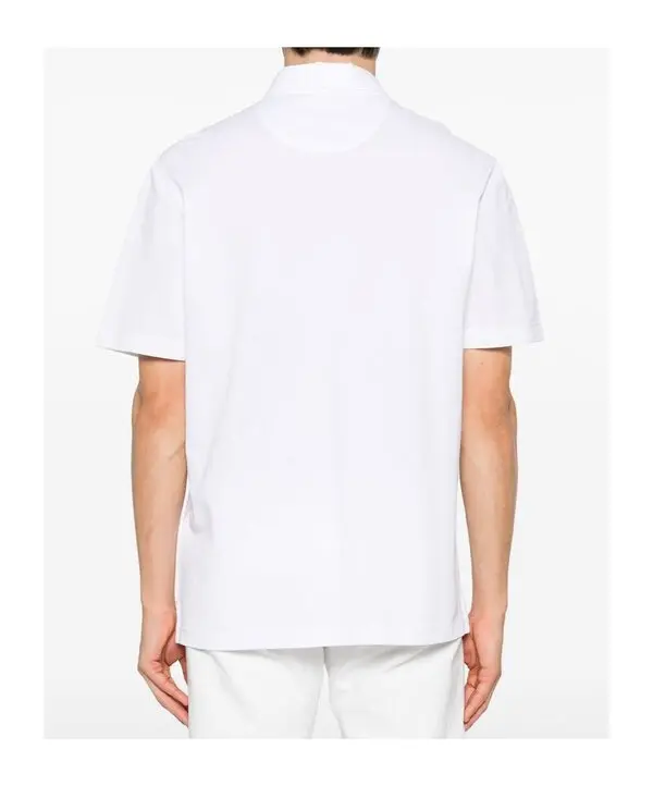 Brioni Classic Tailored Polo Shirt - White