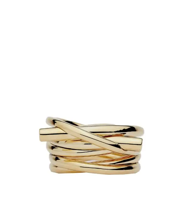 FERRAGAMO Gancini Ring - Golden