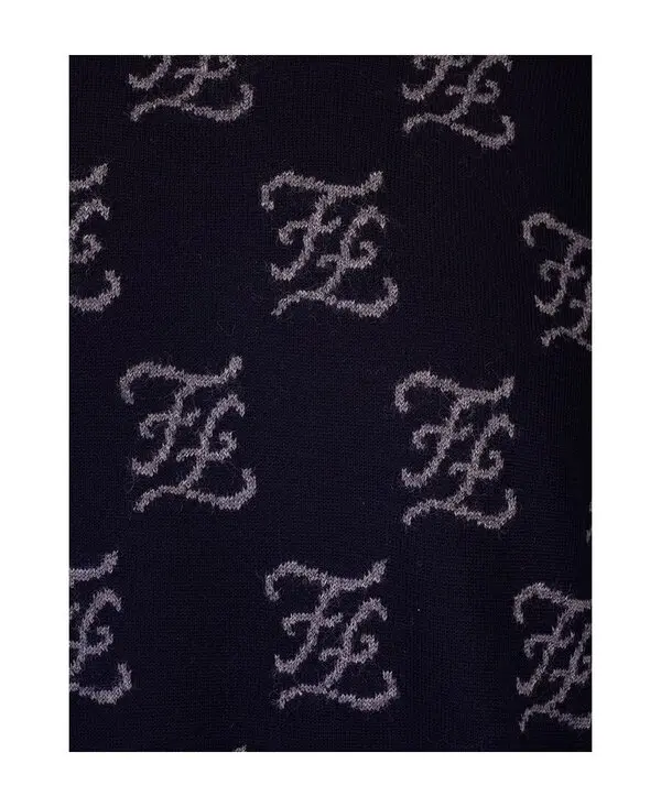 Fendi Ff Logo Pullover