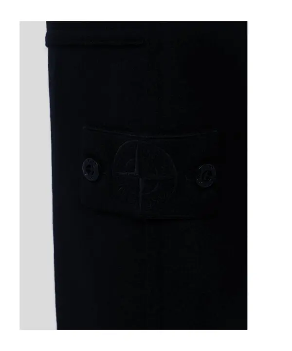 Stone Island Compass Patch Tapered-leg Sweatpants