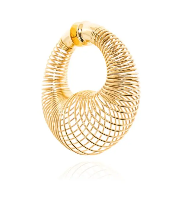 Alaïa Spiral Earrings - Yellow