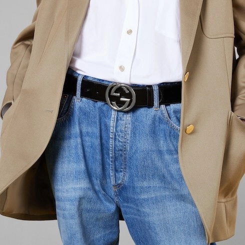 Gucci Interlocking G Buckle Belt
