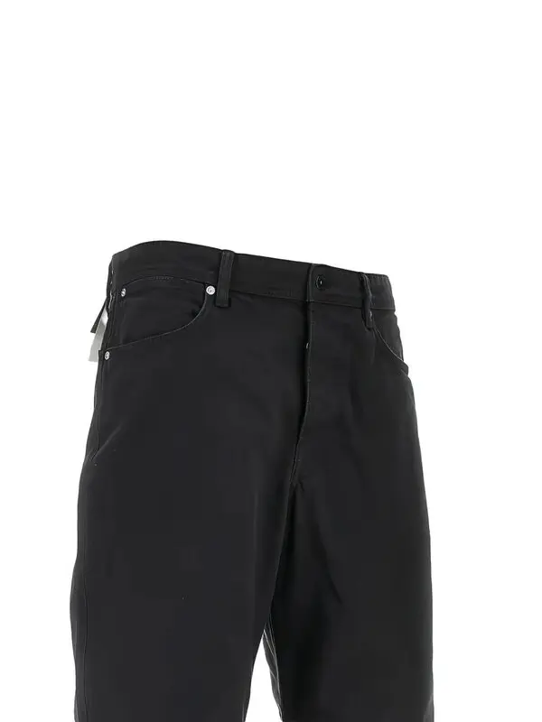 Stone Island Logo Patch Straight-leg Pants