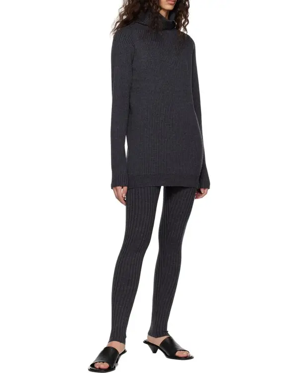 TOTEME Skinny-cut Ribbed Leggings