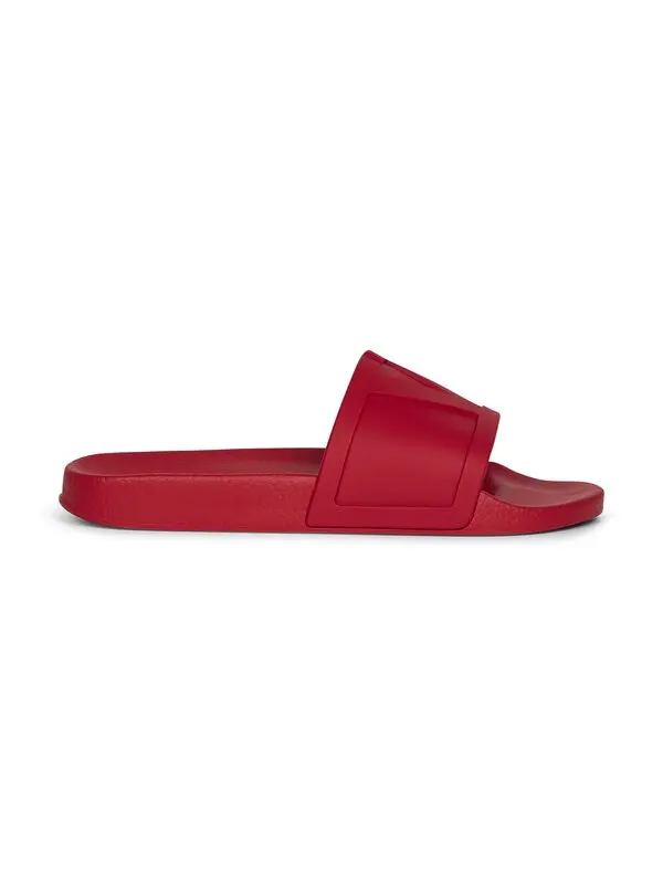 Valentino Garavani Coolside Open Toe Slip-on Sandals - Red