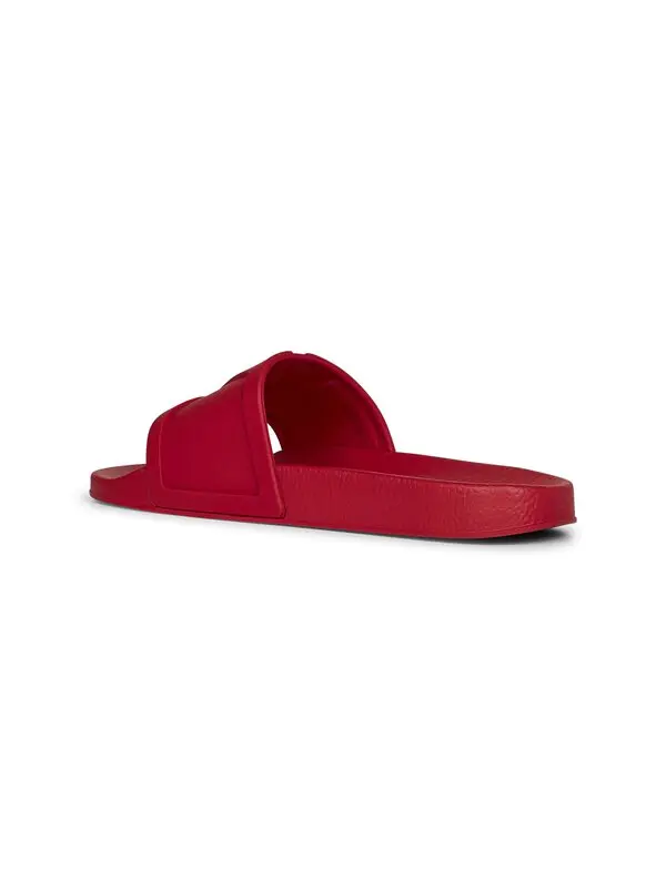 Valentino Garavani Coolside Open Toe Slip-on Sandals - Red