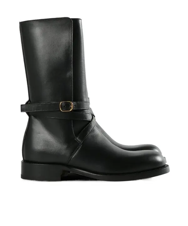 THE ROW Jodhpur Buckled Boots