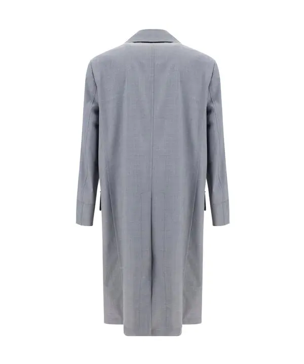 Brunello Cucinelli Double-breasted Coat - Gray