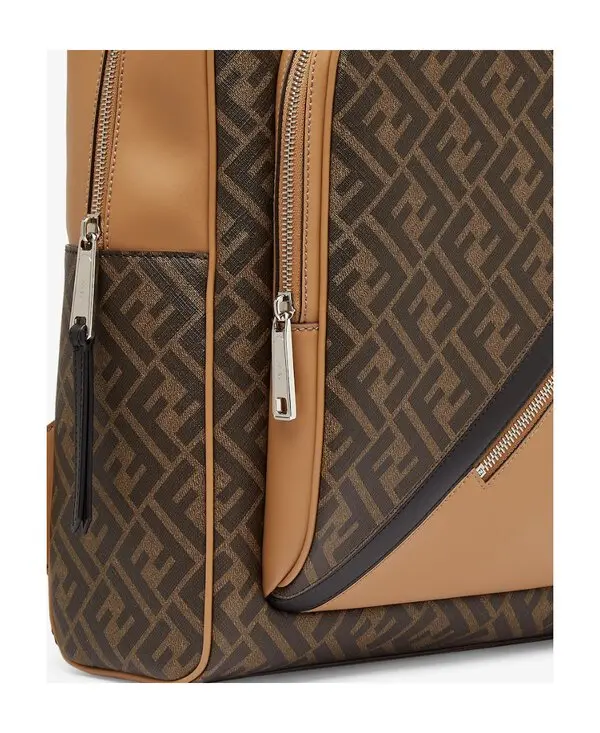 Fendi Ff Motif Zipped Backpack