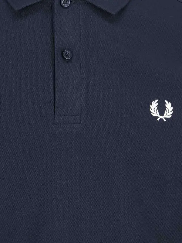 Comme Des Garçons Comme Des Garons Shirt Logo Embroidered Knitted Polo Shirt