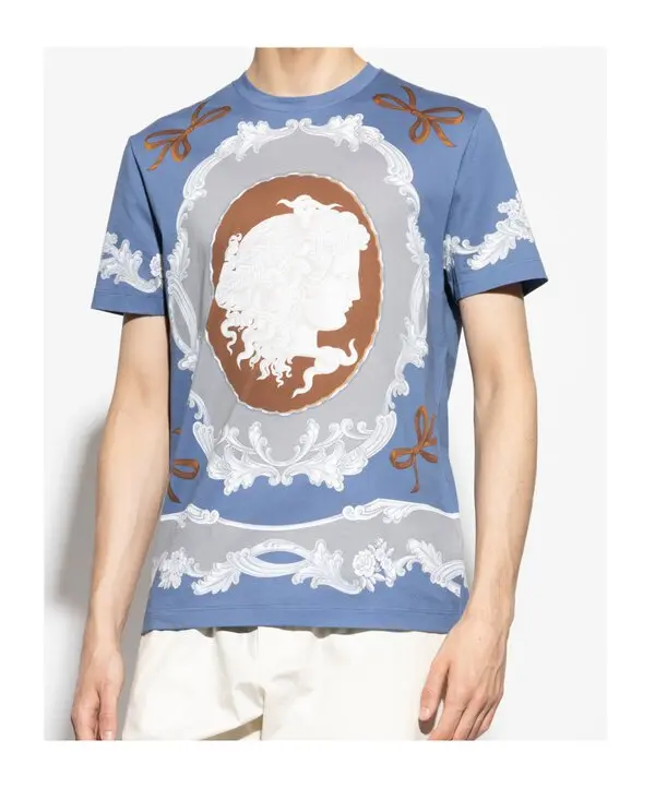 Versace Cameo Crewneck T-shirt
