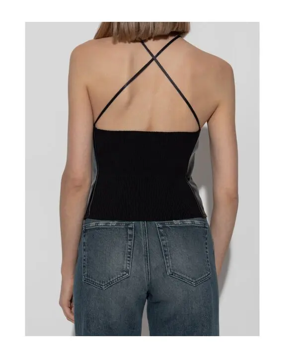 DIESEL® L-luvia Tank Top With Cut-out Detail