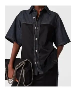 Stella McCartney Short-sleeve Shirt With Lace Detail