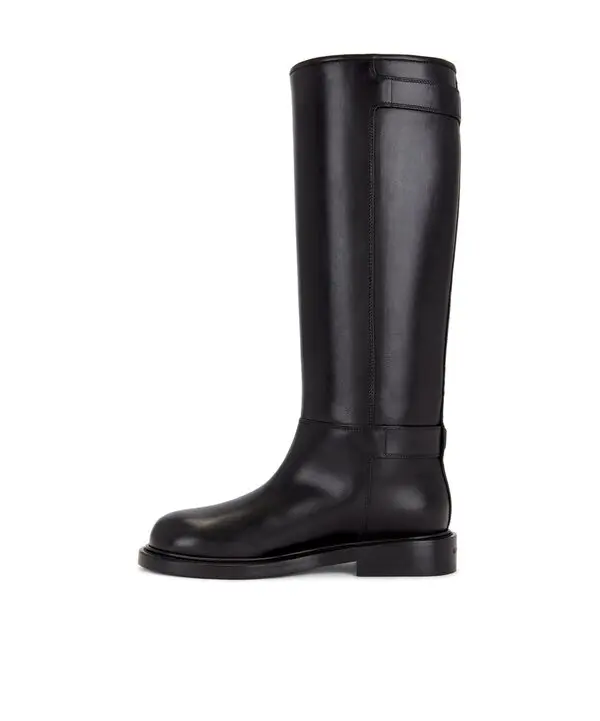 Givenchy Voyou Buckle Detailed Knee-high Boots