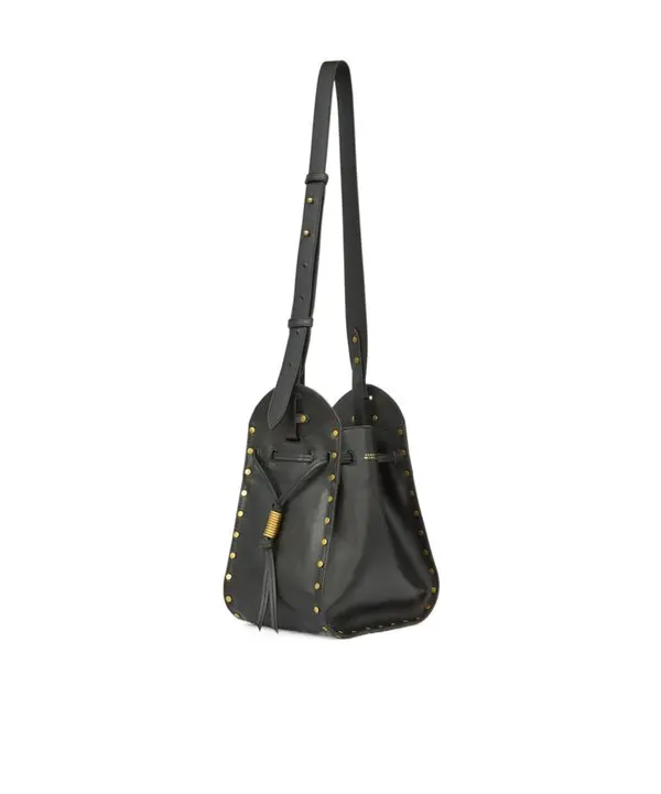 Isabel Marant Étoile Silao Logo Printed Drawstring Crossbody Bag