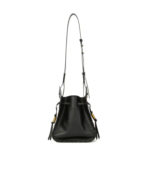 Isabel Marant Étoile Silao Logo Printed Drawstring Crossbody Bag