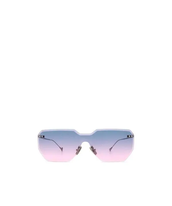 EYEPETIZER Brickel Gunmetal Sunglasses - Blue