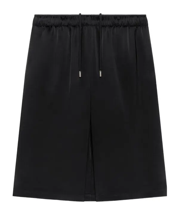 COURREGES Back-panel Shorts - Black