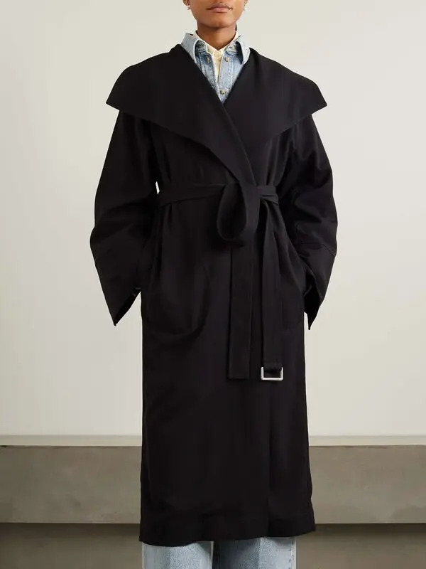 TOTEME Flowing Twill Trench Coat