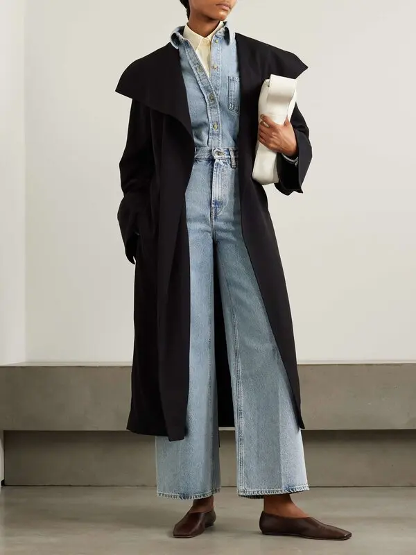 TOTEME Flowing Twill Trench Coat