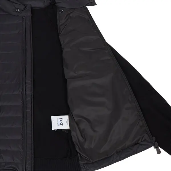 Moncler Tricot Quilted Cardigan With Zip Closure