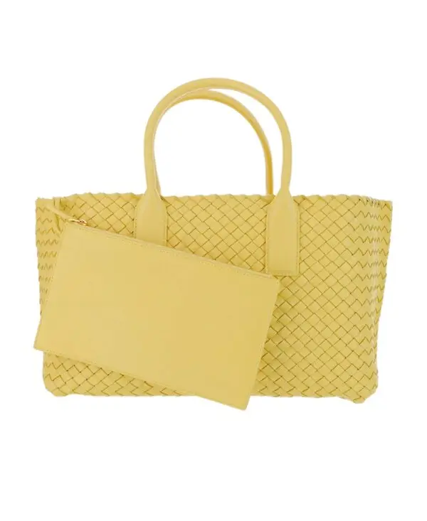 Bottega Veneta Woven Top Handle Handbag
