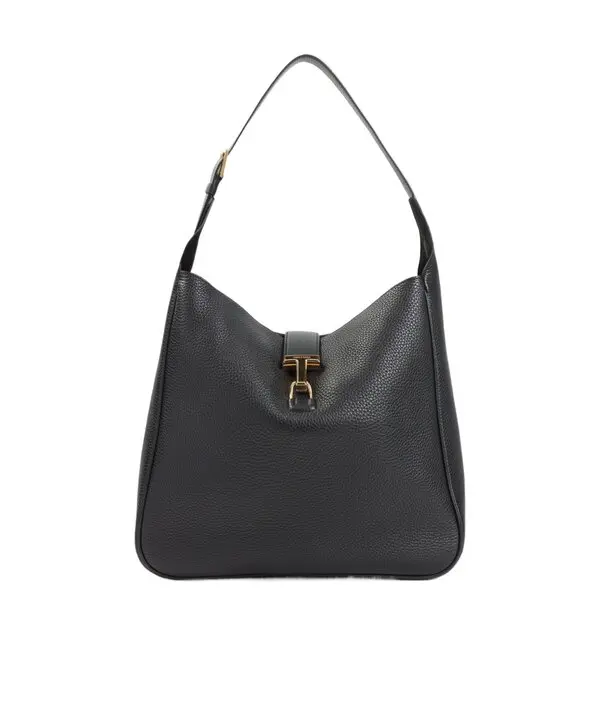 TOM FORD Tara Crazy Large Shoulder Bag - Black