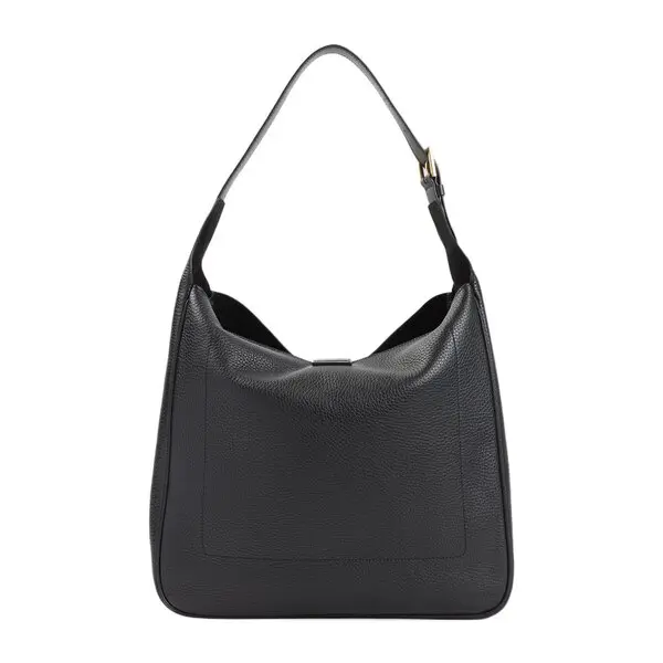 TOM FORD Tara Crazy Large Shoulder Bag - Black