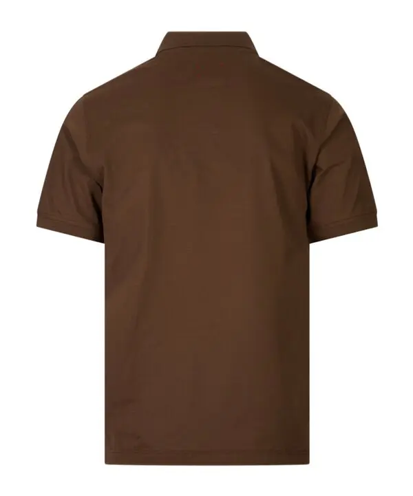Kiton Short-sleeve Polo Shirt - Brown