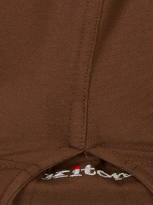 Kiton Short-sleeve Polo Shirt - Brown
