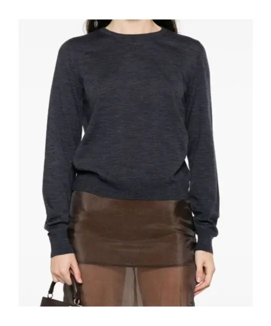 MAISON MARGIELA Long Sleeve Crewneck Jumper - Black