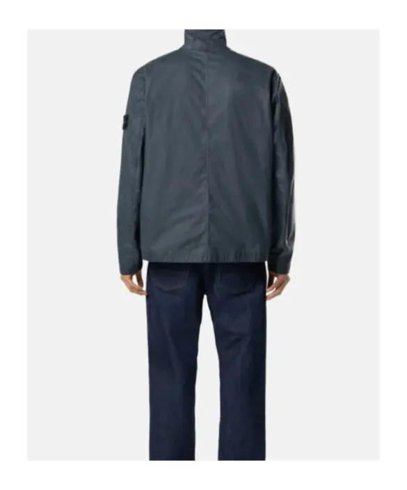 Stone Island Logo Patch Buttoned Jacket