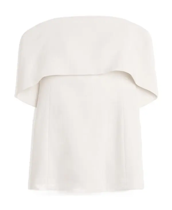 TOTEME Off-shoulder Strapless Top - White
