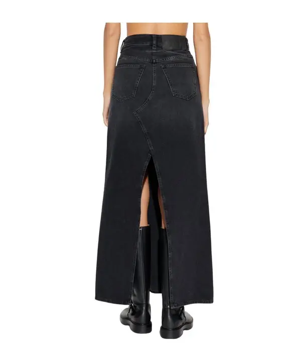 MAISON MARGIELA Sprayed Effect Denim Skirt