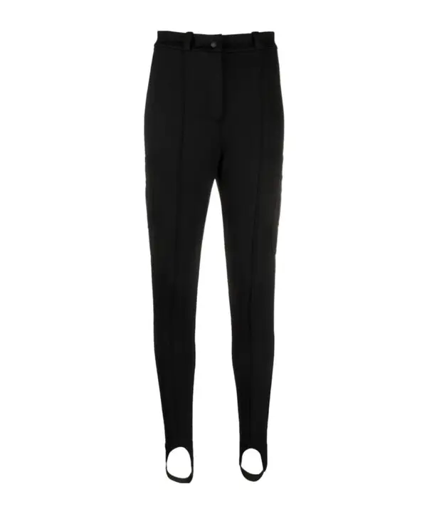 Casablanca Skinny Cut Stirrup Trousers - Black