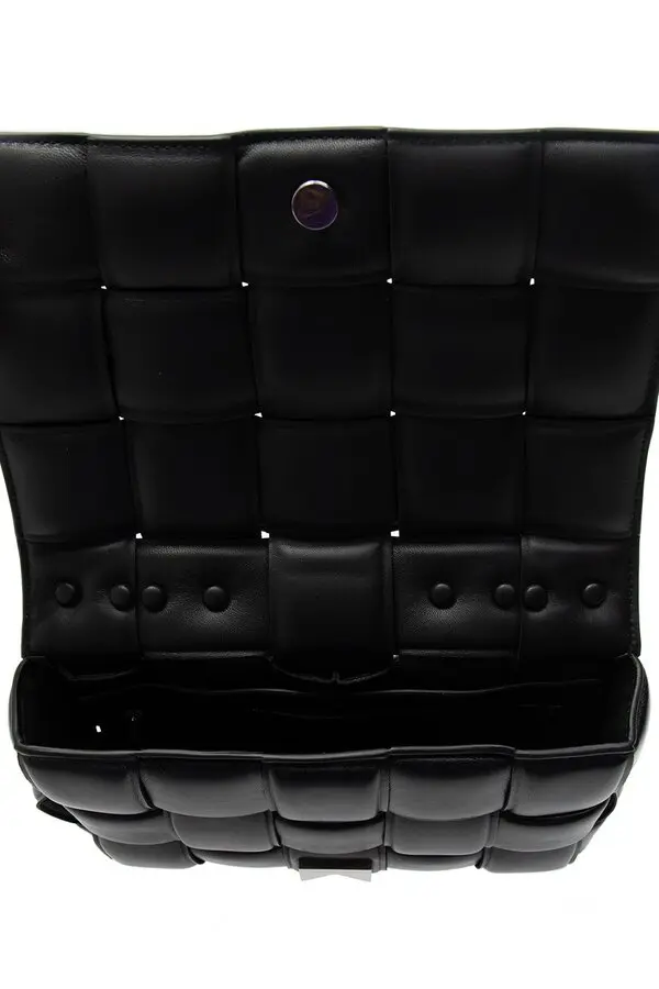 Bottega Veneta Chain Cassette Shoulder Bag - Black