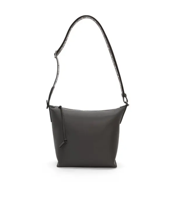 Loewe Small Cubi Crossbody Bag - Dark Grey