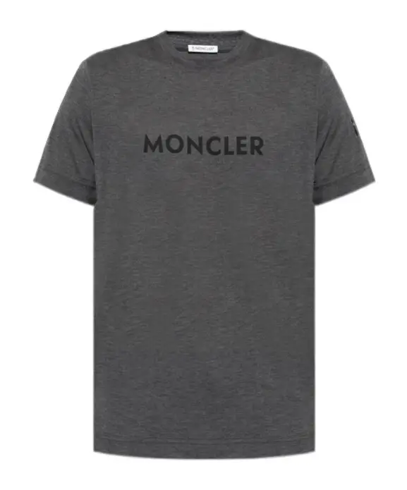 Moncler Logo Patch Crewneck T-shirt - No