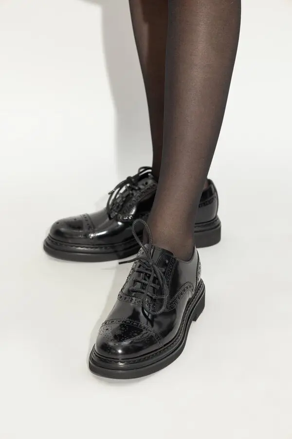 Dolce & Gabbana Lace-up Platform Shoes