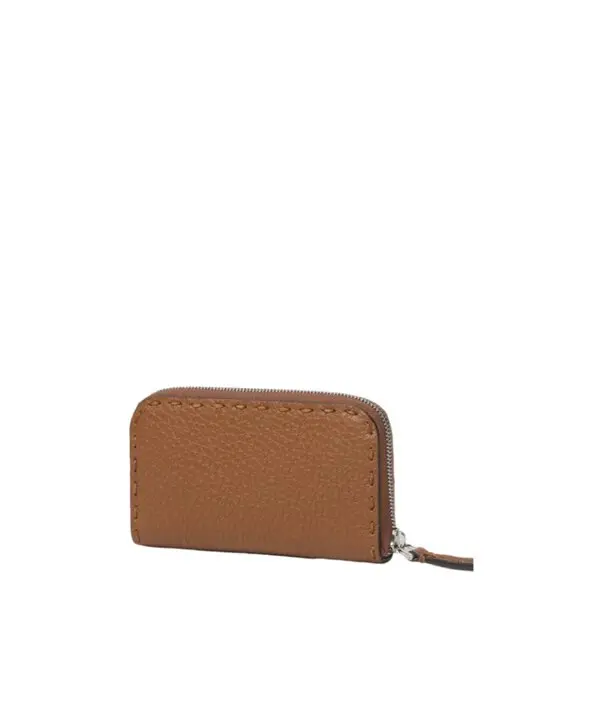 Fendi Selleria Zip Trim Wallet