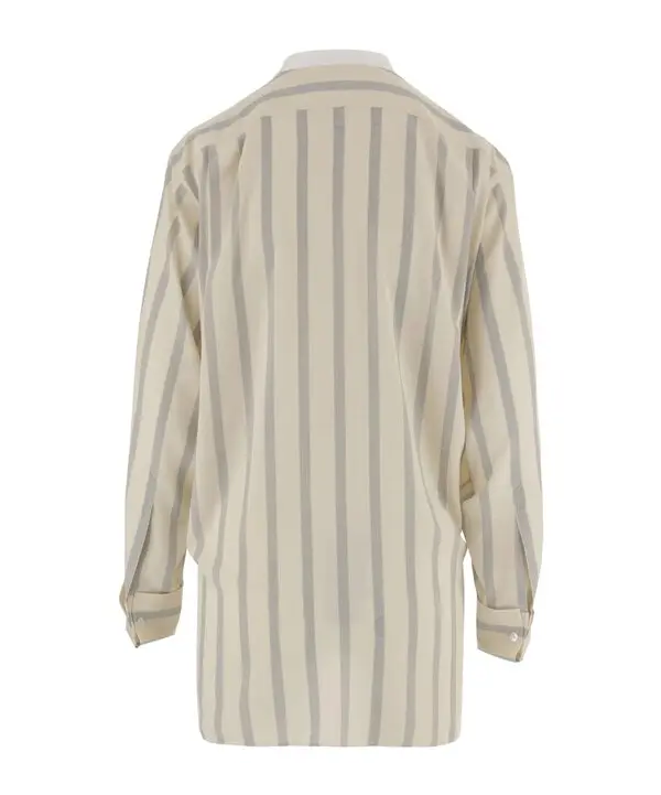 THE ROW Falco Striped Shirt