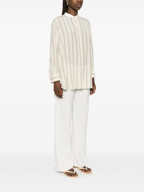 THE ROW Falco Striped Shirt