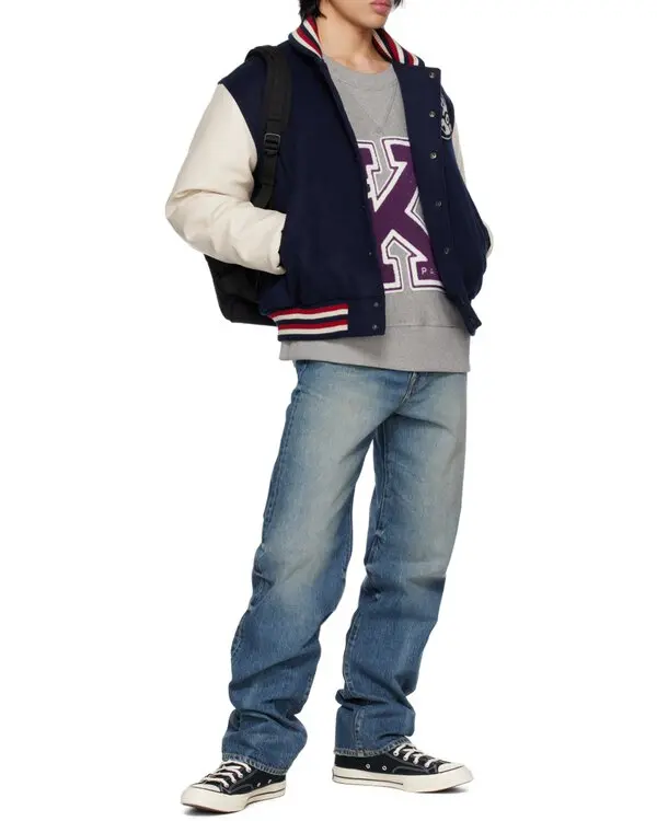 Kenzo Asagao Straight-leg Jeans - Blue